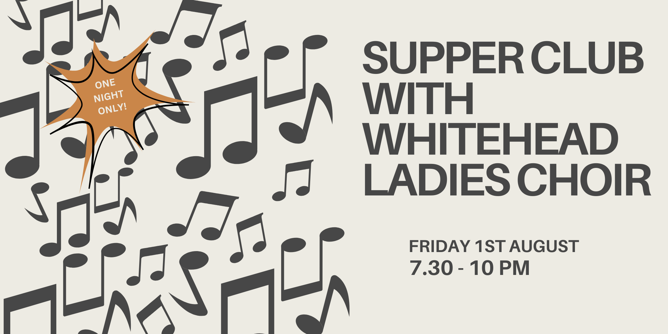 Whitehead Ladies Choir & Supper Club - Whitehead Community Association